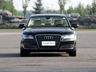 奥迪A8 2013款 A8L 30 FSI 舒适型 奥迪 2/3张图片大全_汽车外观图库_旋风黑-汽车之家