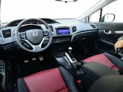 思域 2014款 2.4L 手动Si 本田 1/29张图片大全_汽车中控图库-汽车之家